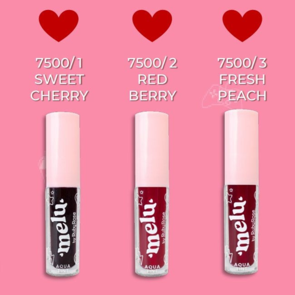 Aqua Tint Melu Ruby Rose – Loucas por Makes